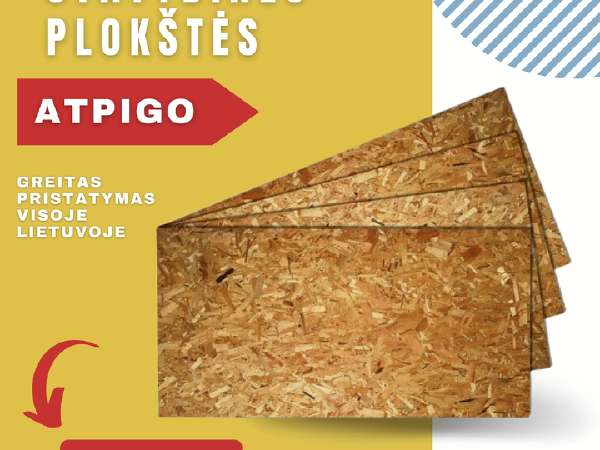 osb plokstes 18 skelbimai - Skelbiu.lt