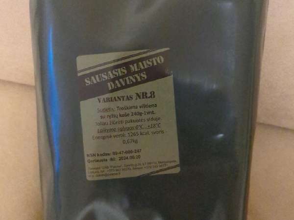 Sausas davinys - Skelbiu.lt