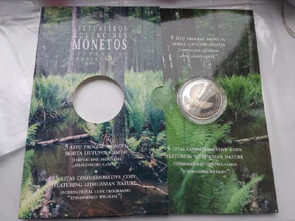 5 litu moneta skelbimai - Skelbiu.lt