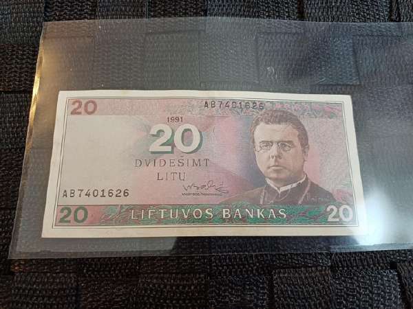 20 litu 1991 vilnius skelbimai - Skelbiu.lt