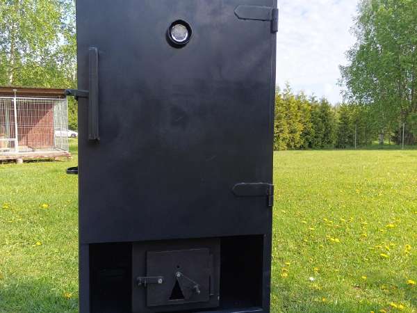 Nerūdijančio plieno rūkykla 200l - Skelbiu.lt