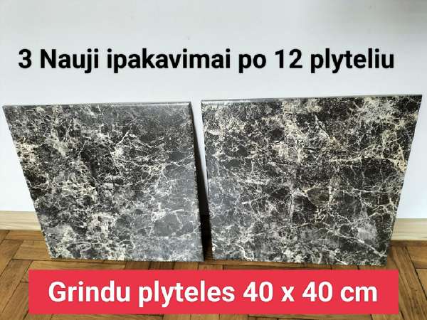 Juodo Granito plyteles - Skelbiu.lt