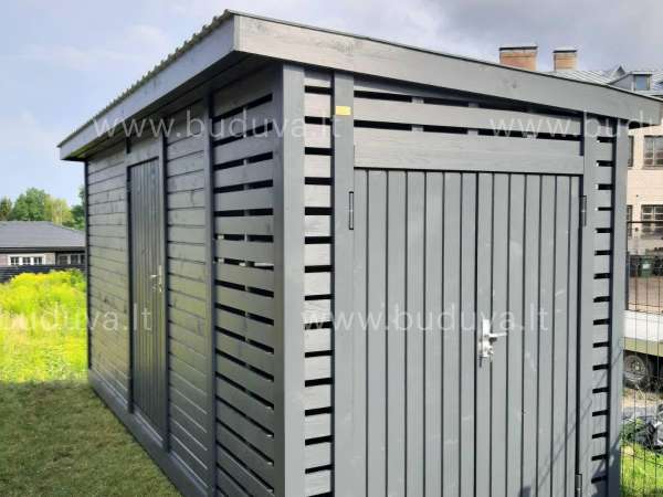 Sandėliukas su stogine - Skelbiu.lt