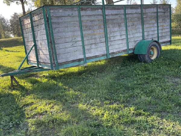 Savivartė priekaba - platforma - Skelbiu.lt