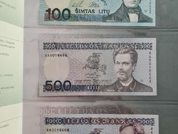 500 litu banknotai skelbimai - Skelbiu.lt