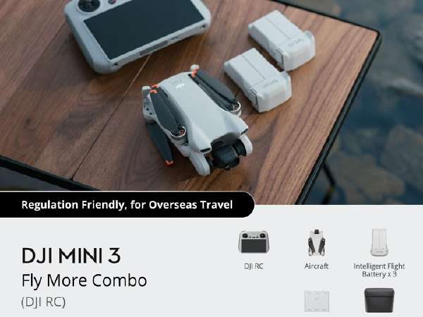 Dji Mini 3 Pro RC + Fly More Kit - Skelbiu.lt