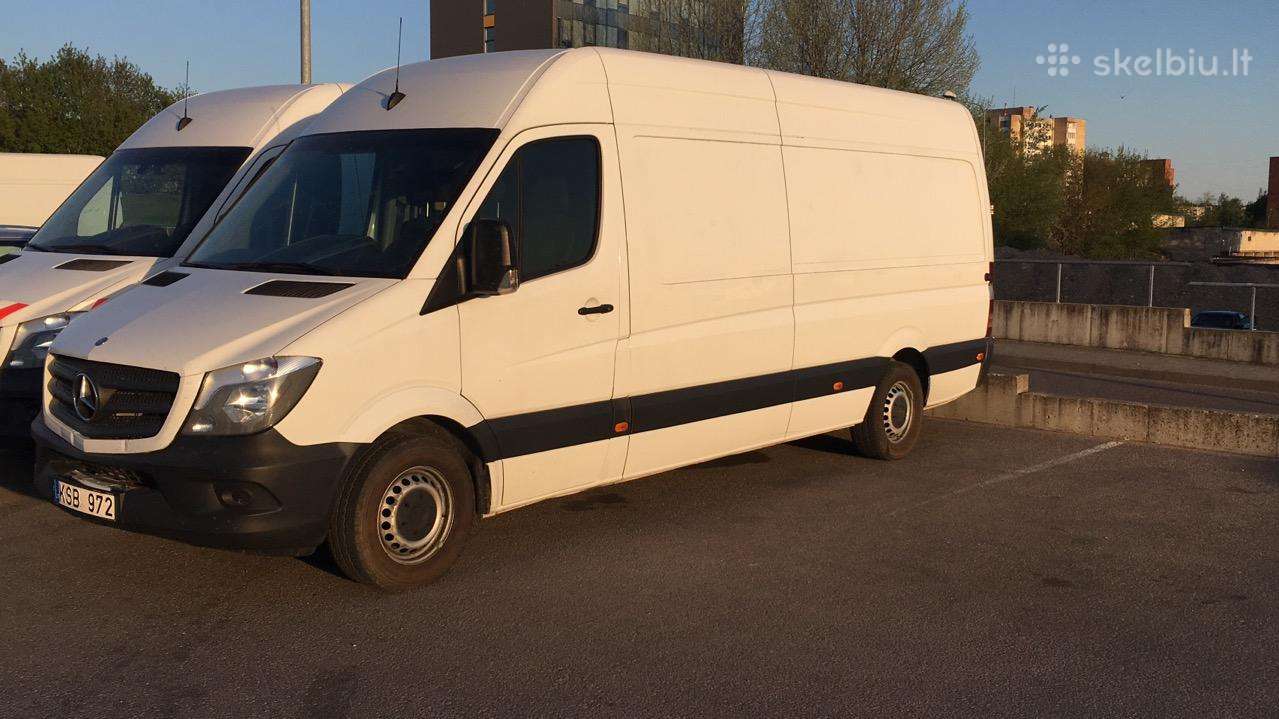 Mercedes-Benz Sprinter, krovininis mikroautobusas 2018 m., | A25257203