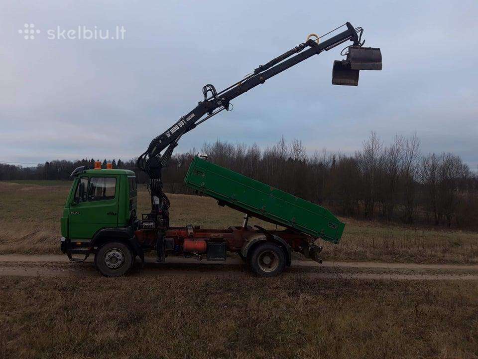 Pigios paslaugos su savivarčiu.greiferis-kranas. | A12485073