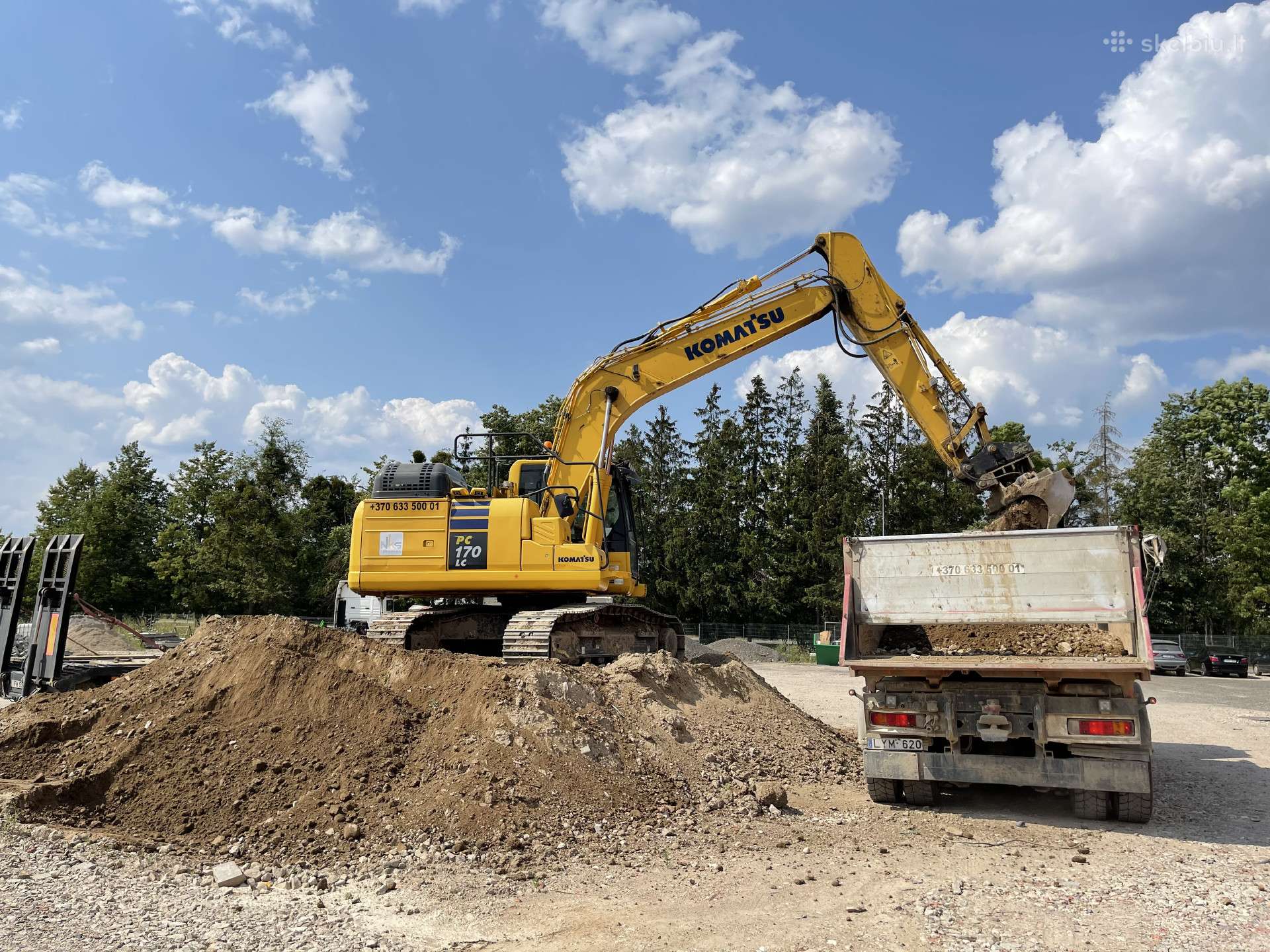 Komatsu 170, statybos transporto nuoma 2020 m., | A25412353