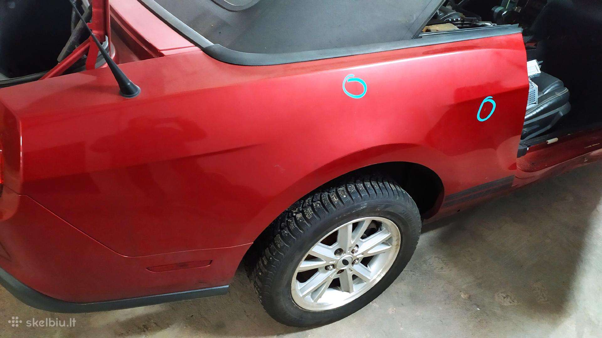 Ford Mustang Ford mustang v kebulas cabrio kabrioletas 2010 automatas 4 ...