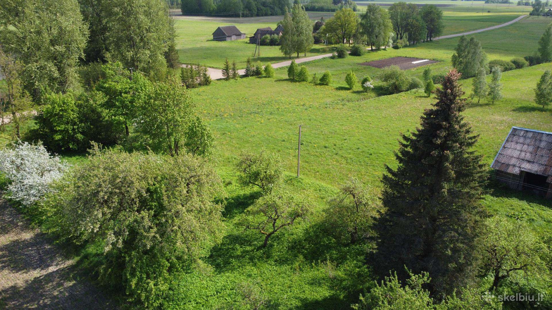 Namas, Rokiškio r. Ažumiškio k., medinė sodyba Nekilnojamo turto ...