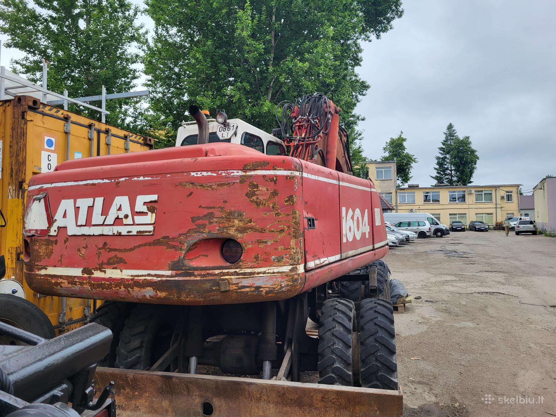 Atlas 1604, ekskavatoriai 2002 m., | A29335796