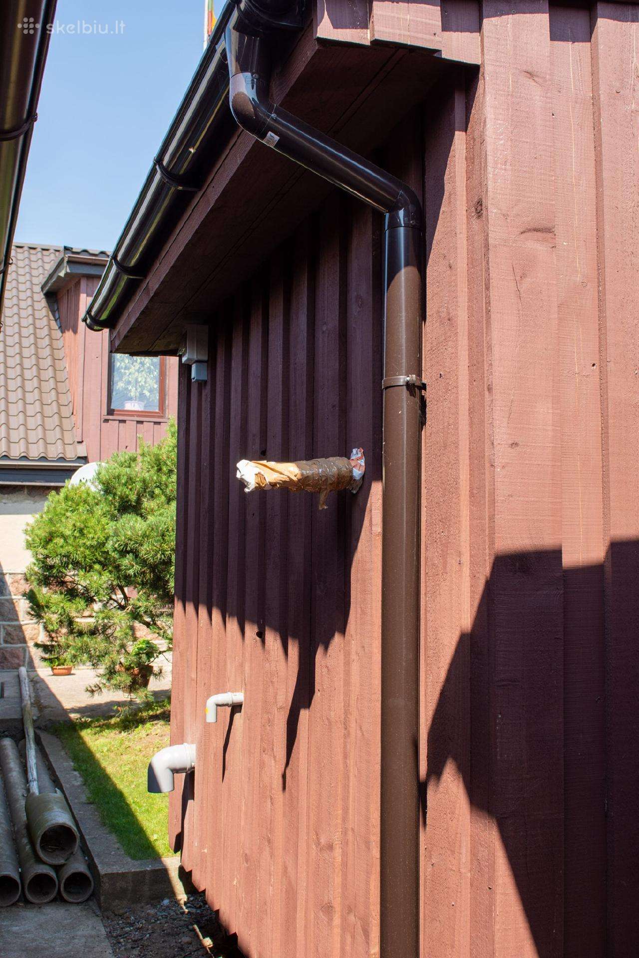 Namas, Palangoje Šventojoje Elijos g., medinis sodo namas Nekilnojamo ...