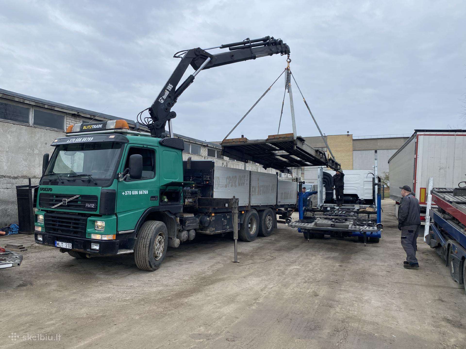 Krano Manipuliatoriaus nuoma krovinių pervežimas | A22694484