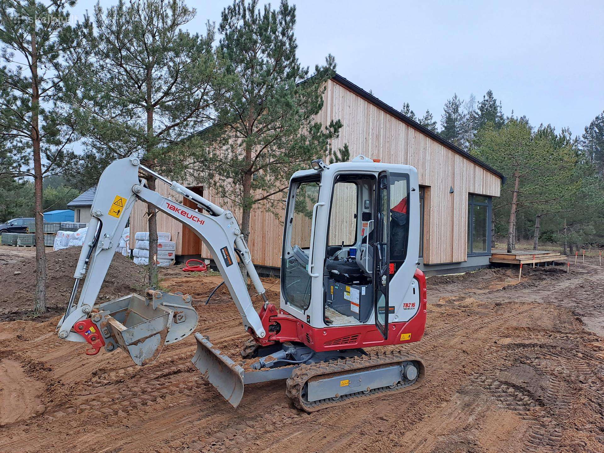 Takeuchi 216, statybos transporto nuoma 2022 m., | A25798836