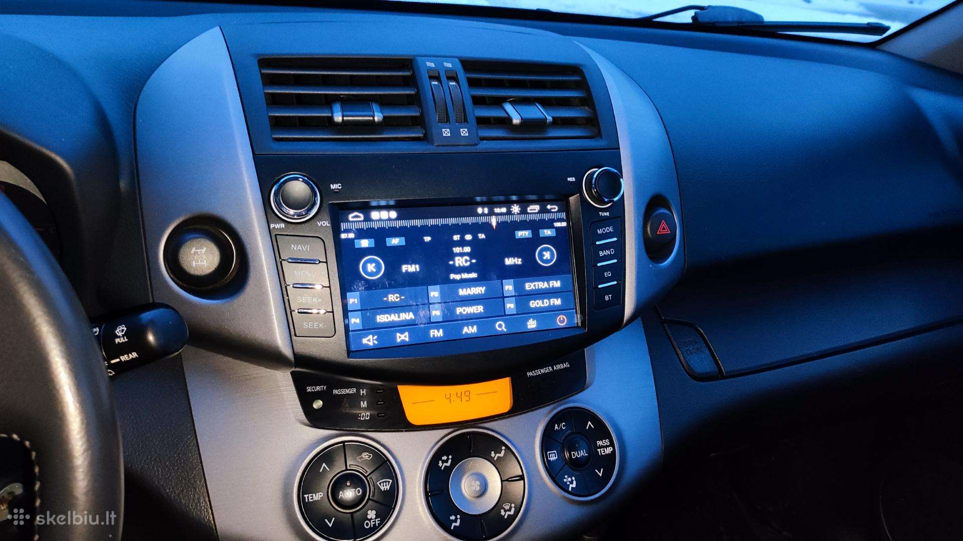 Toyota RAV4 Toyota rav4 android multimedija toyota rav4 2006 2012 nauja ...