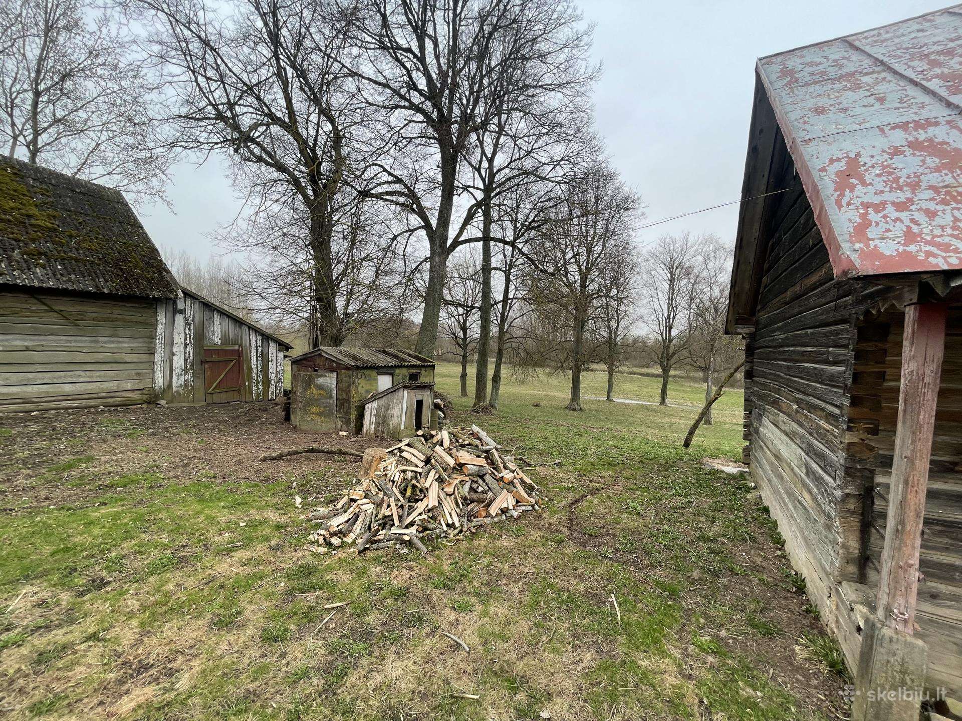 Namas, Pasvalio r. Auriliškių k., medinė sodyba Nekilnojamo turto ...