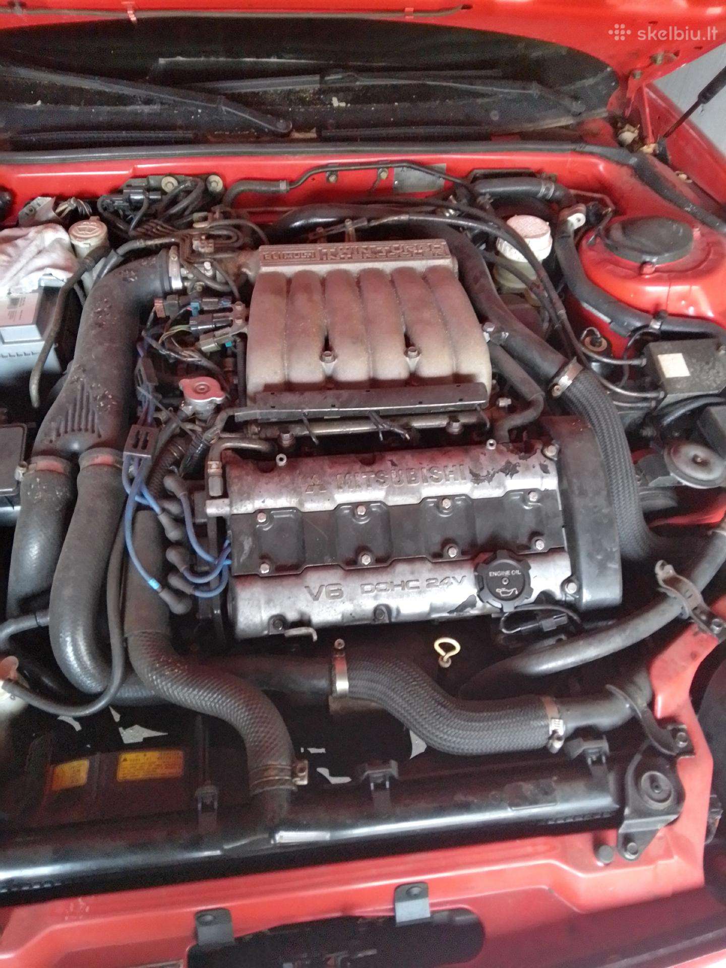 Mitsubishi 3000 GT 3000gt vr4 6g72tt awd dalys diagnostika galiu ...