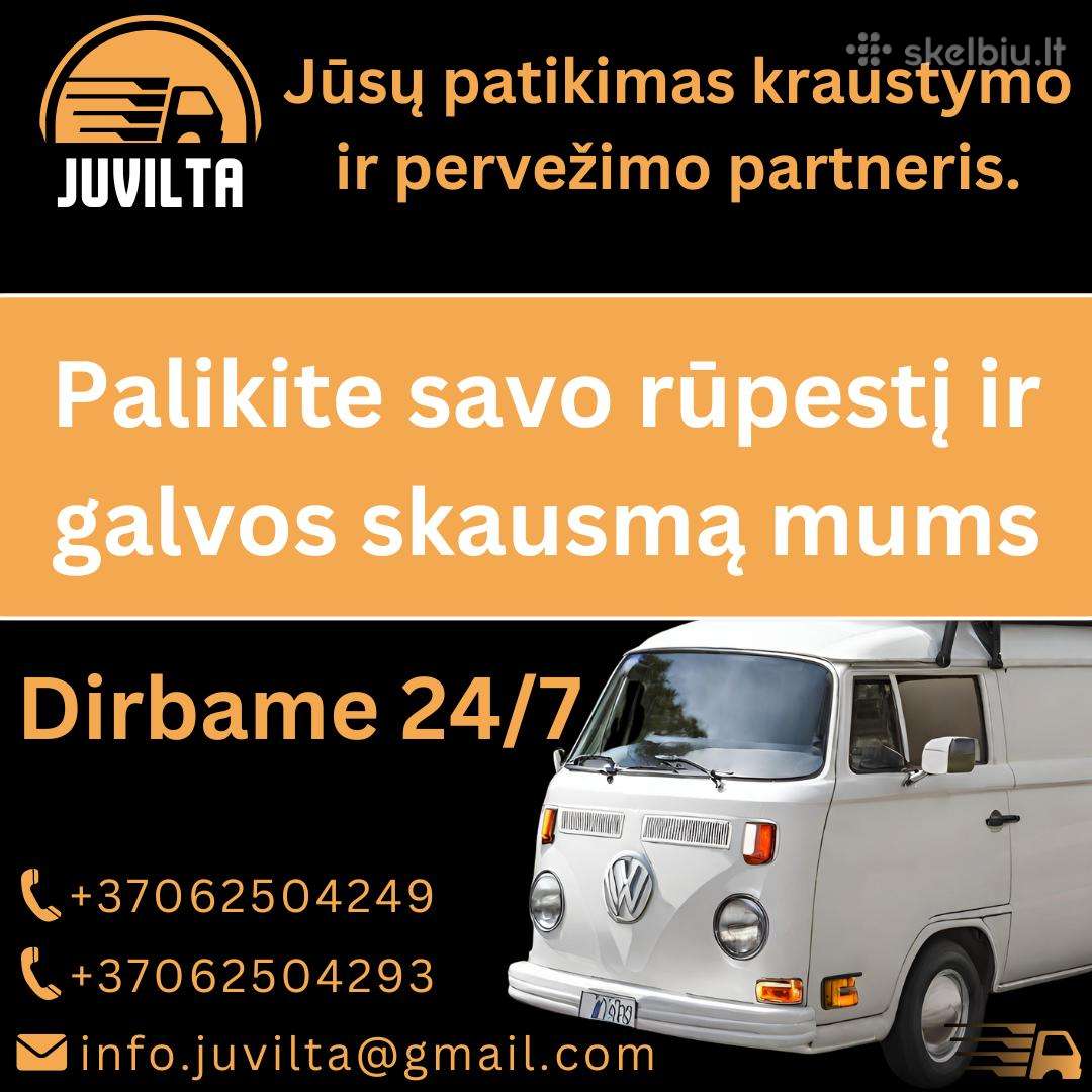 Pigus Krovinių pervežimas baldųšiukšlių išvežimas | A25846852