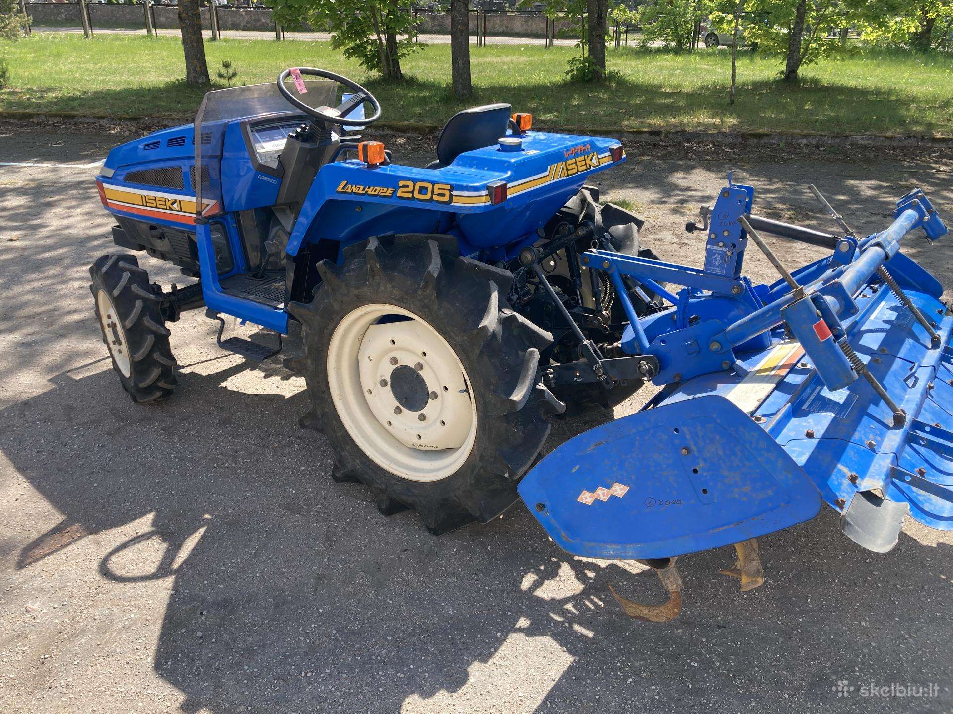 Iseki TU205, traktoriai 1986 m., | A25884006