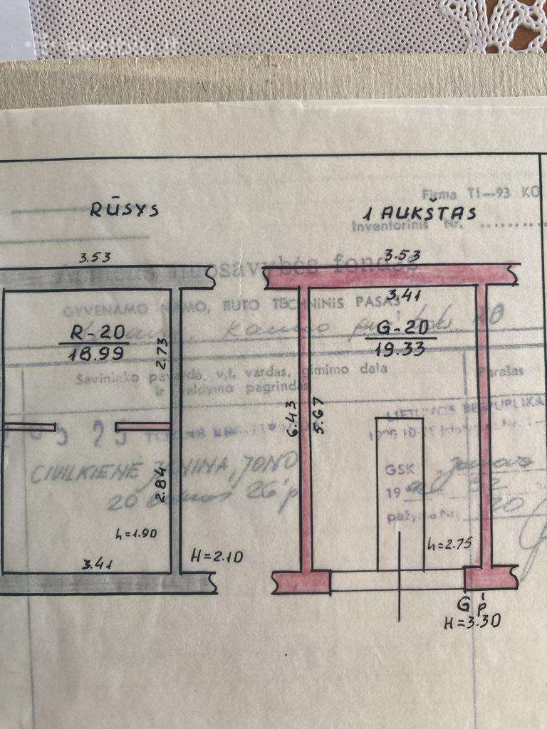 Garažas/vieta, Jonavoje Kauno g., mūrinis garažas/vieta - Aruodas.lt