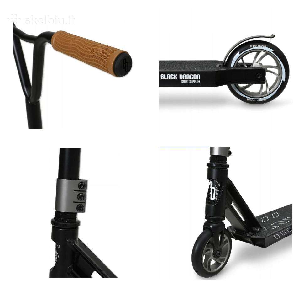 Triukinis paspirtukas Black Dragon | A26296678