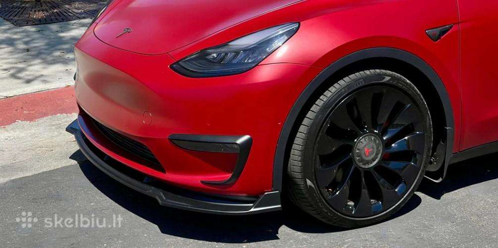 Tesla Model Y Tesla y spoileriai lip ai tesla y priekinis spoileris lip ...