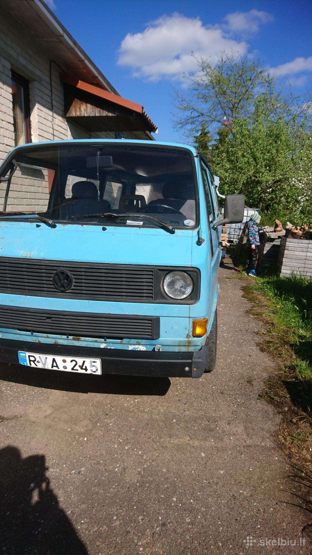 Volkswagen Transporter Vw transporter t3 vw r3 keleivinis 8vietos 1 6td ...