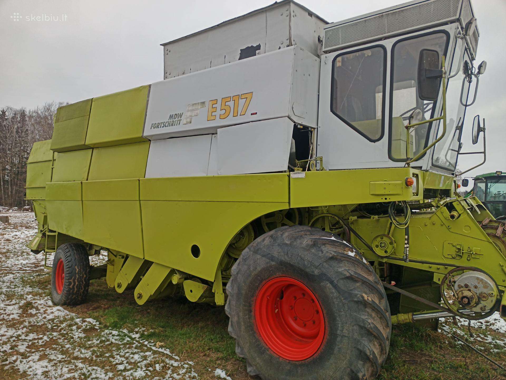 Fortschritt E517, kombainai 1992 m., | A27228635