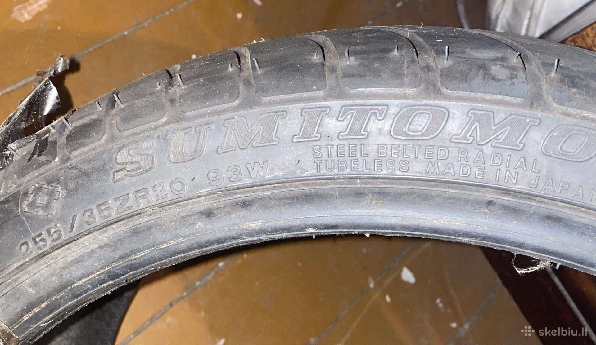 Sumitomo, vasarinės 255/35 R20 | A27620877