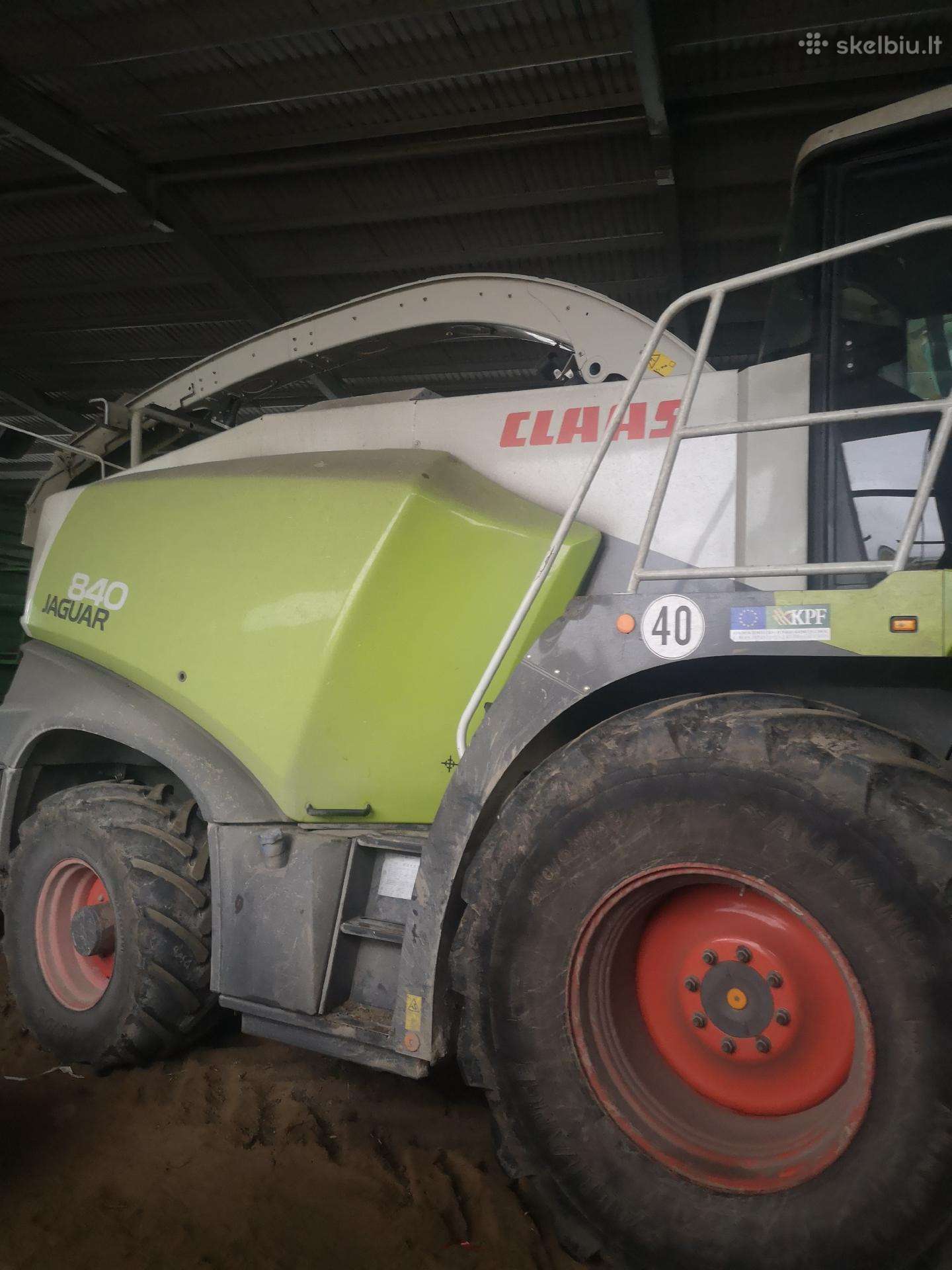 Claas 840, savaeigiai smulkintuvai 2017 m., | A27762654