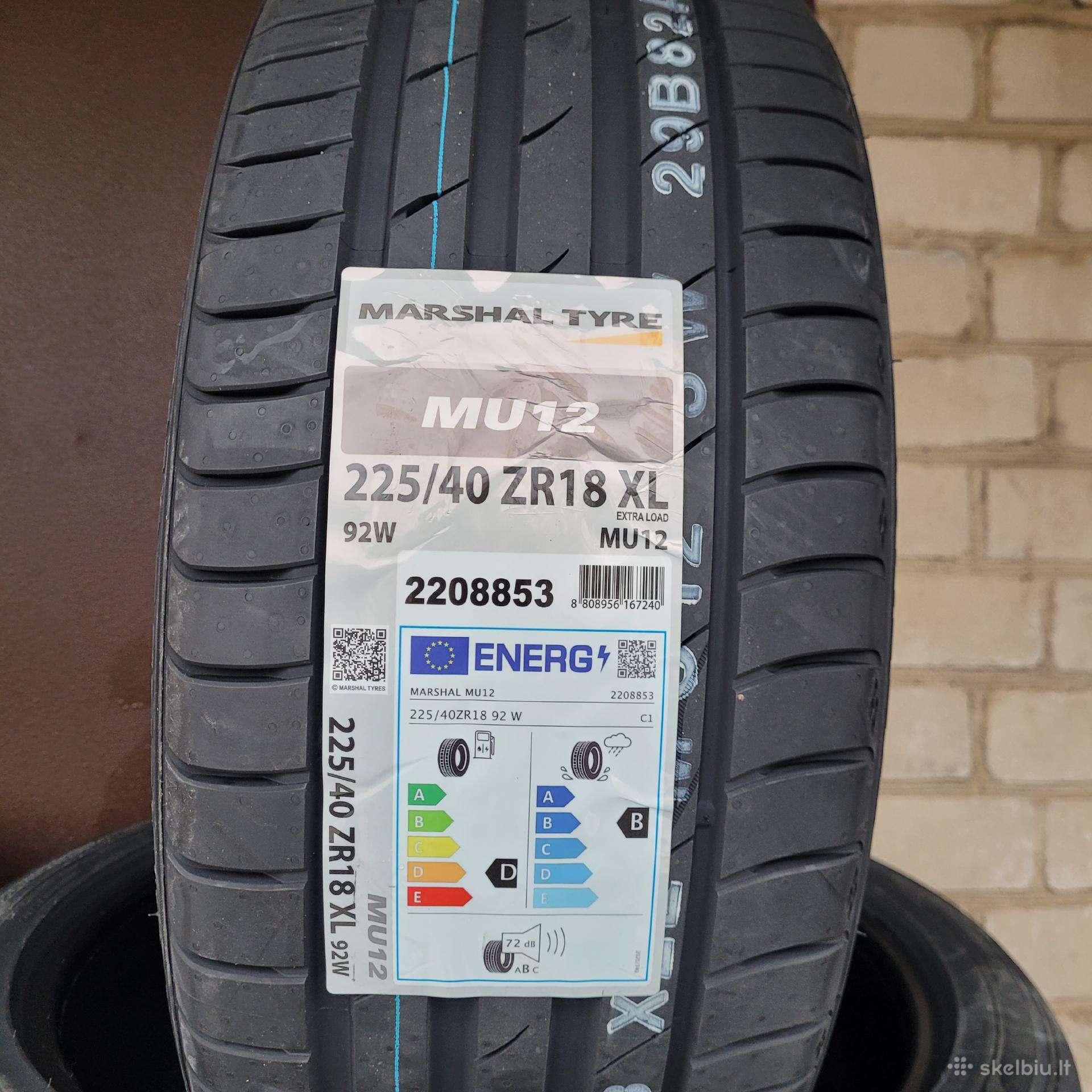 Marshal, vasarinės 225/40 R18 | A27876959