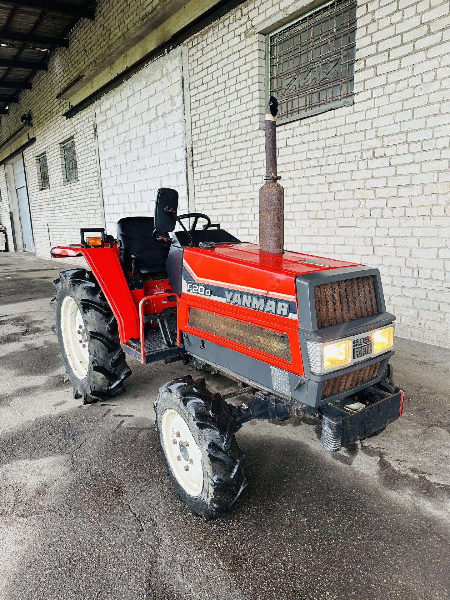 Yanmar 20, traktoriai 1995 m., | A28346674