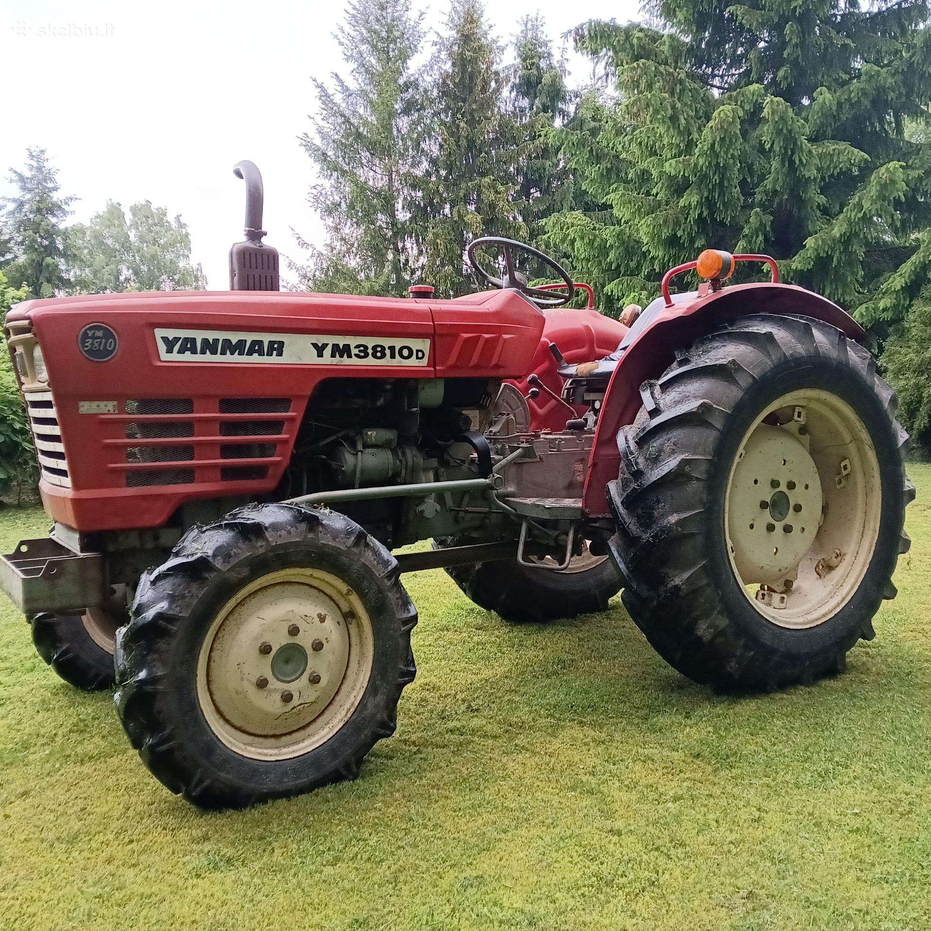 Yanmar 3810, traktoriai 1981 m., | A28243226