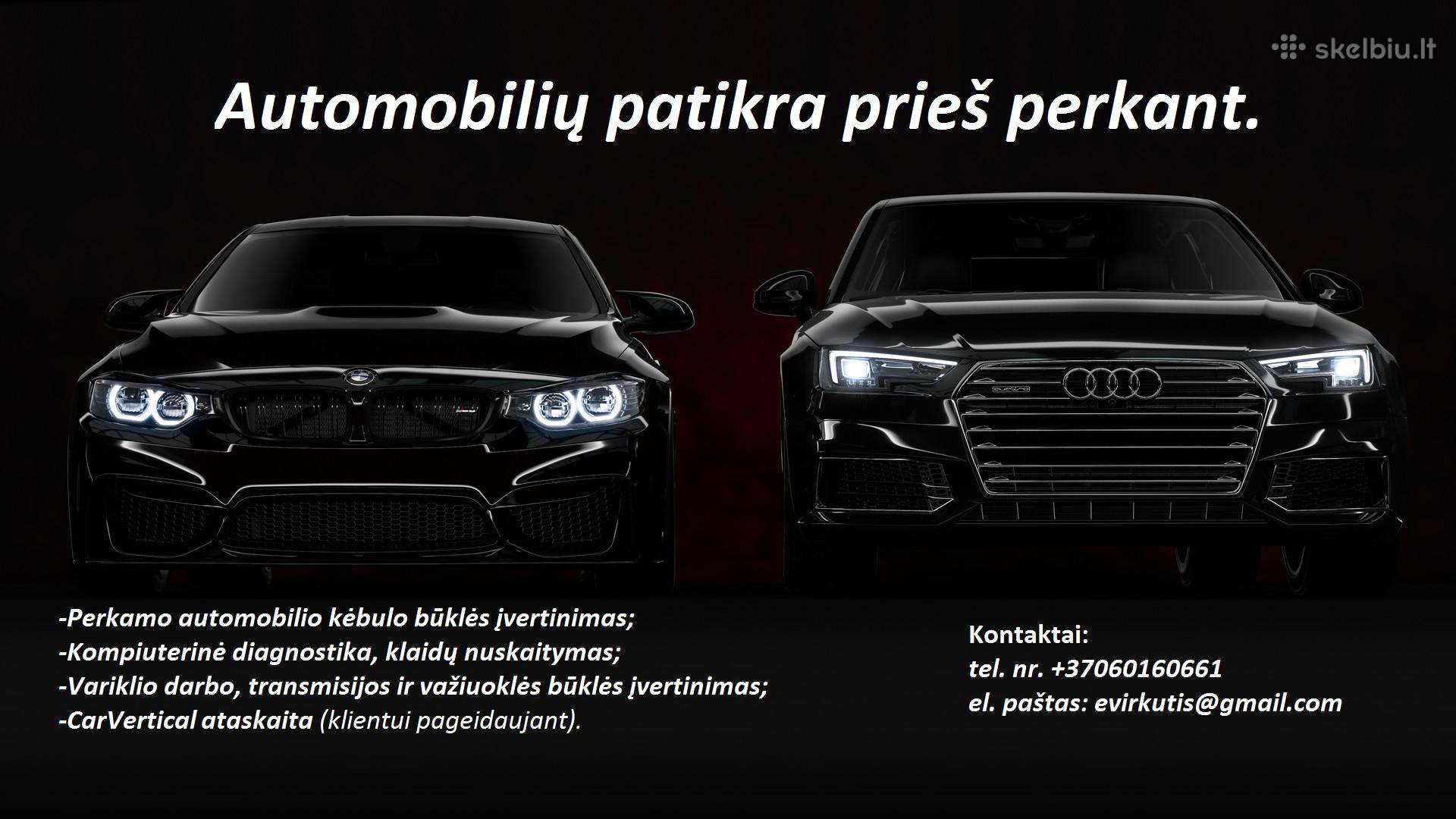 Automobilių patikra prieš perkant | A28525831