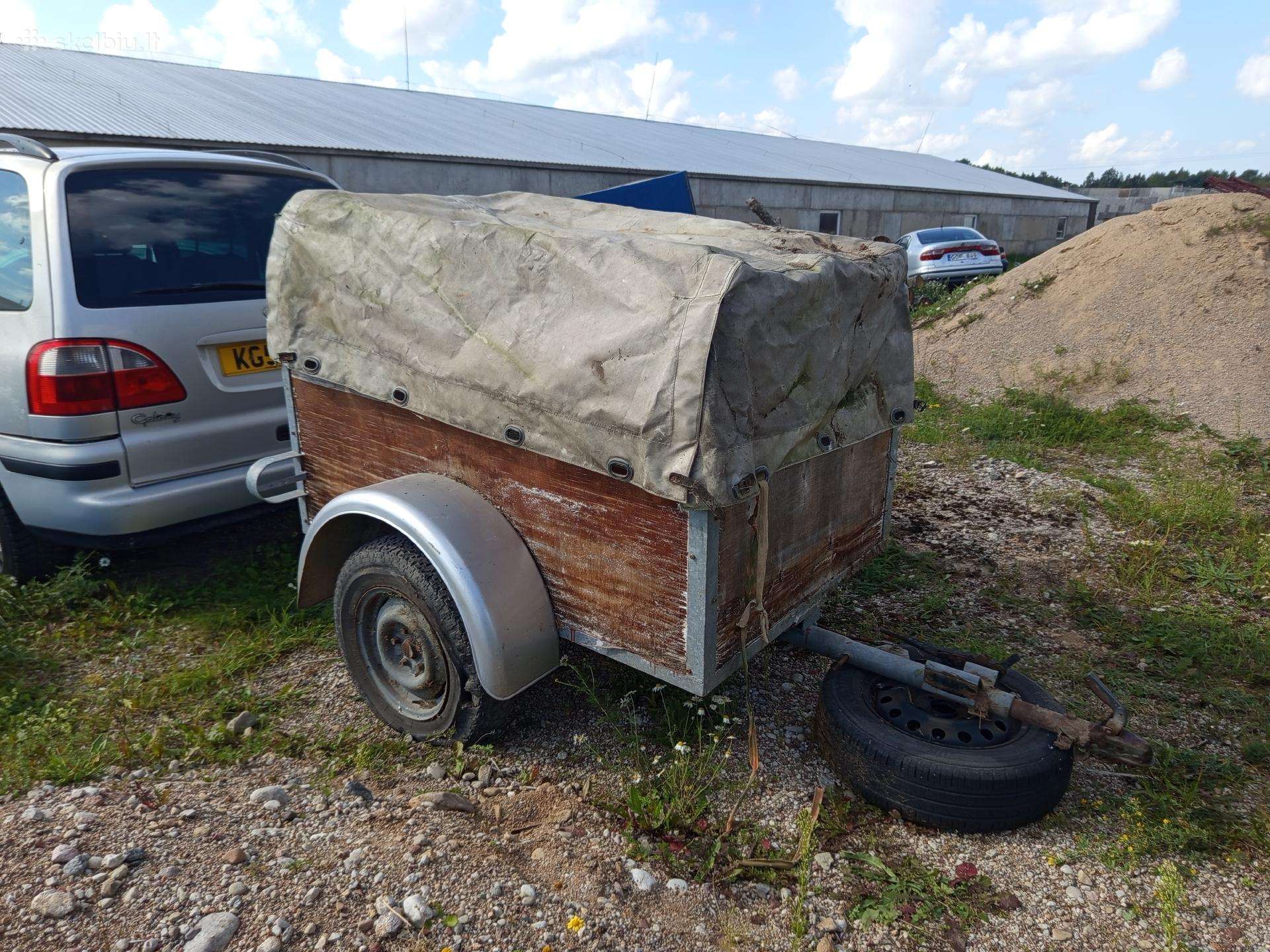 -Kita-, lengvųjų automobilių priekabos 1988-01 m., | A29098023