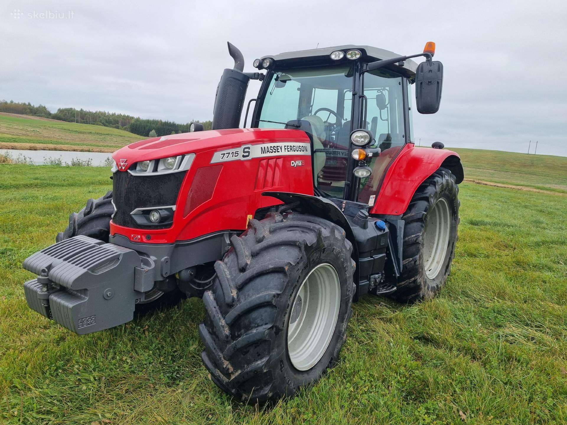 Massey Ferguson MF7715S, traktoriai 2019 m., | A29262584