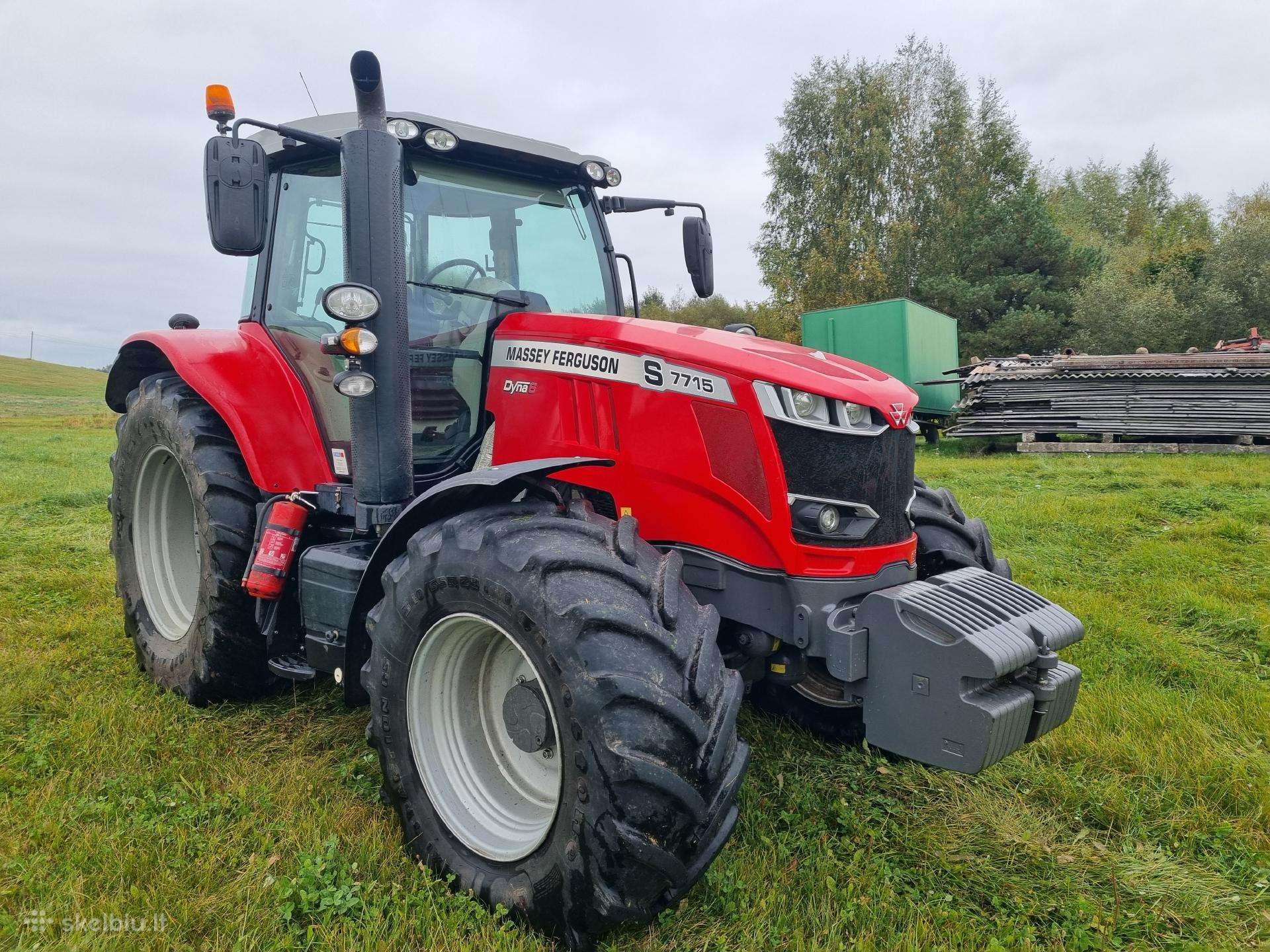 Massey Ferguson MF7715S, traktoriai 2019 m., | A29262584