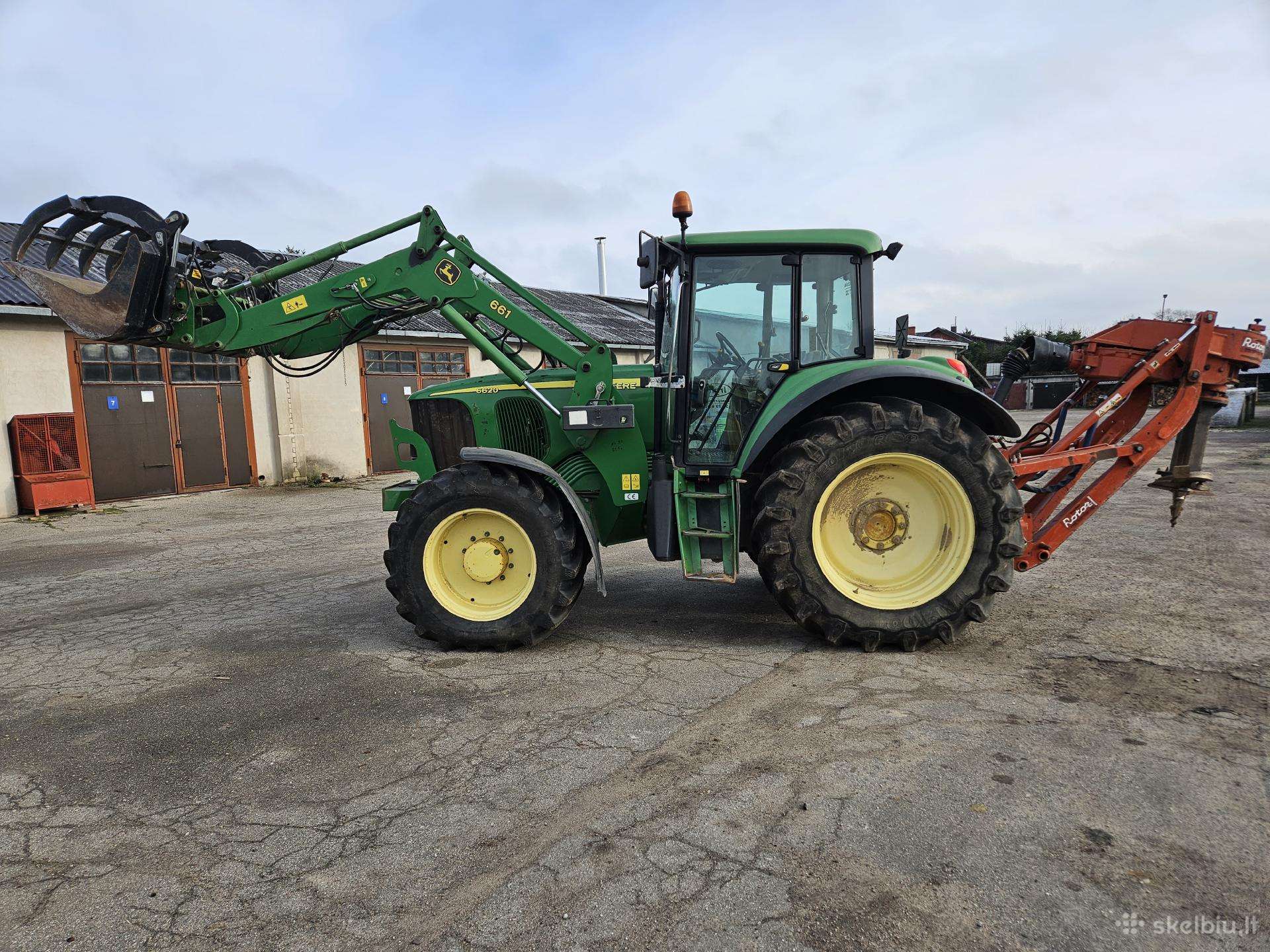 John Deere 6620SE, traktoriai 2006 m., | A29814525