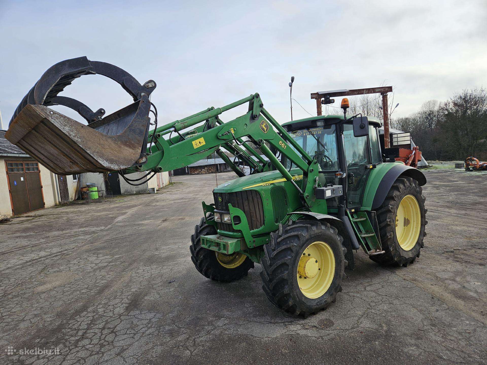 John Deere 6620SE, traktoriai 2006 m., | A29814525