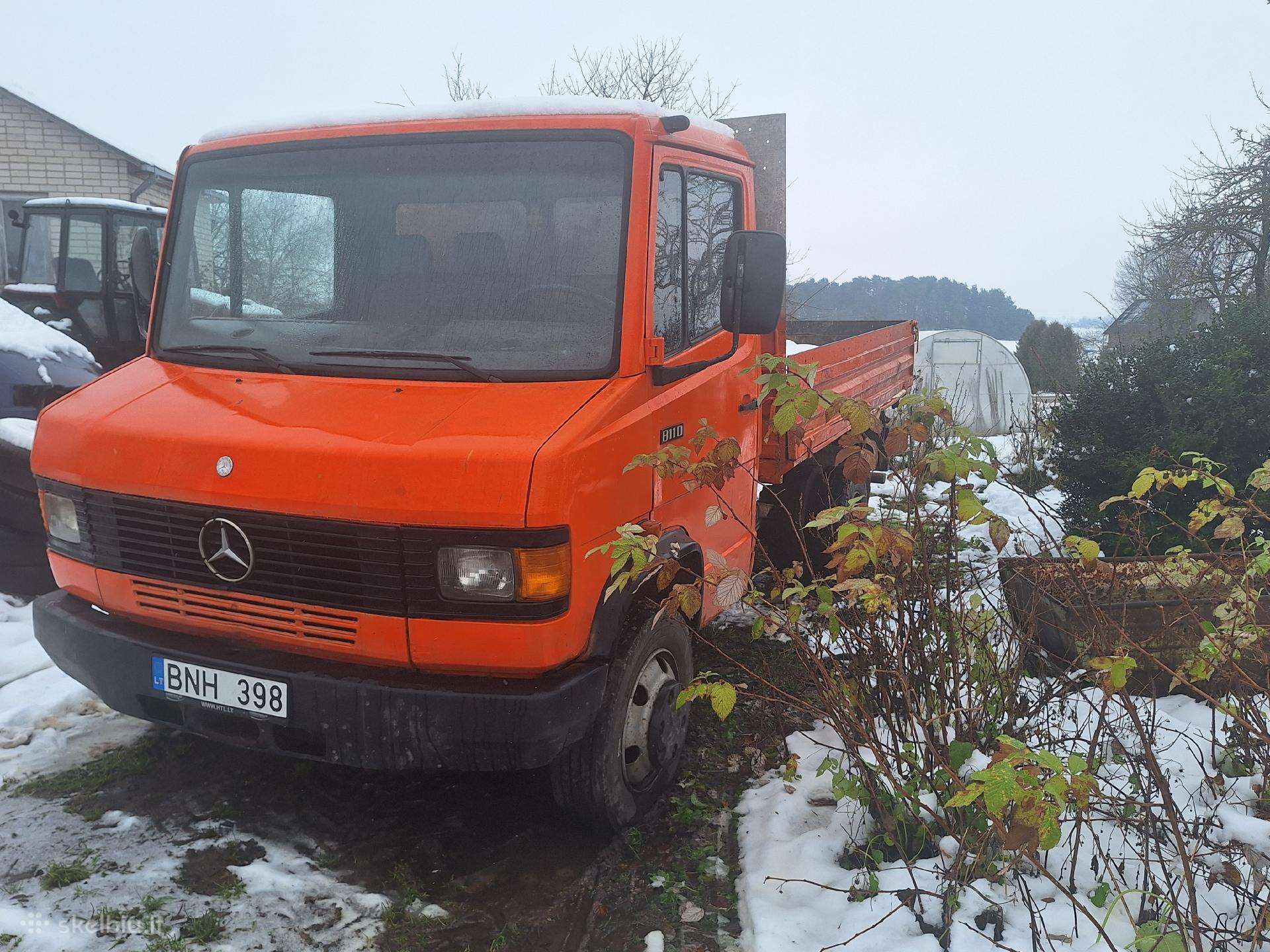 Mercedes-Benz 811d, pašizgāzēji 1992 m., | A29592993
