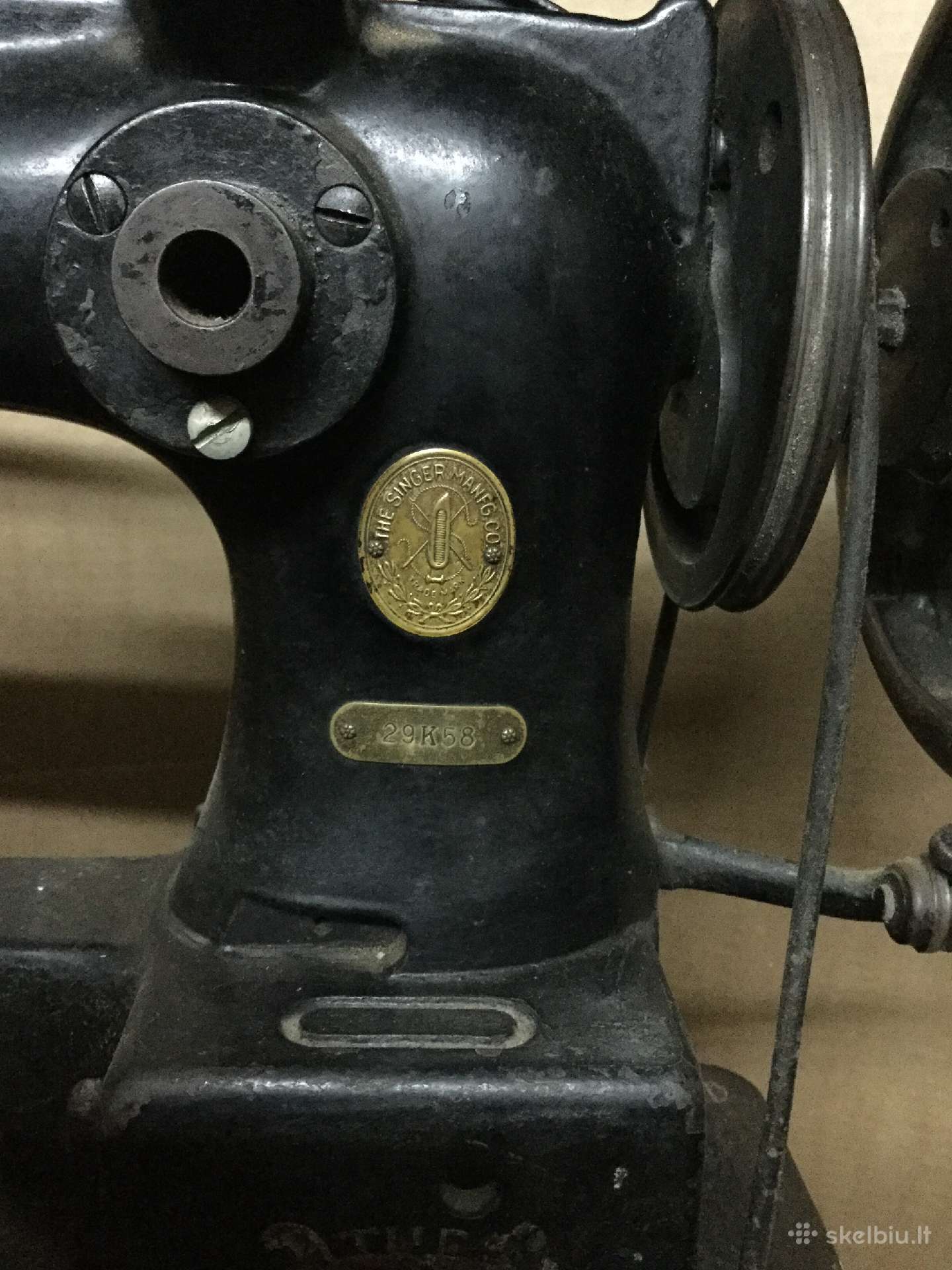 Singer avalynės siuvimo mašina - Skelbiu.lt